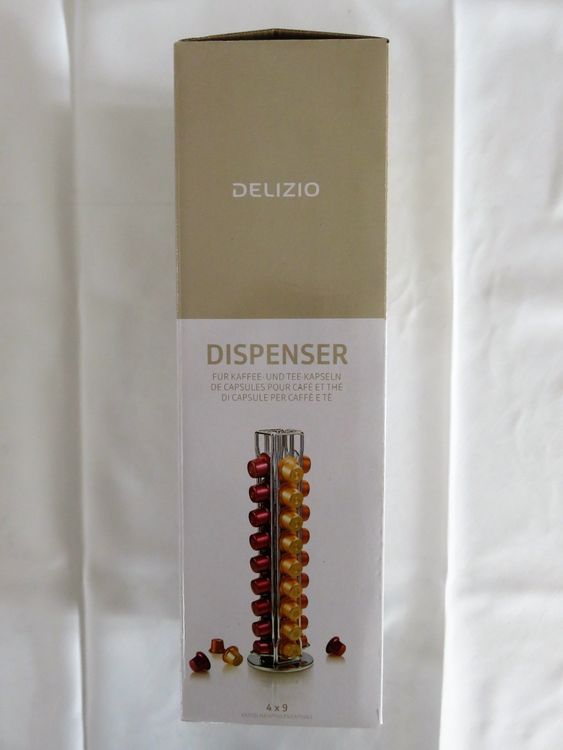 Kaffee- und Teekapseln Dispenser / DELIZIO / NEU | Kaufen auf Ricardo