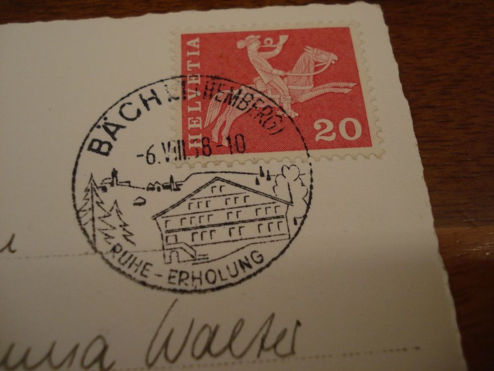 Mistelegg Hemberg Togg Gasthaus Alpenrose 1968 O Bächli Kaufen