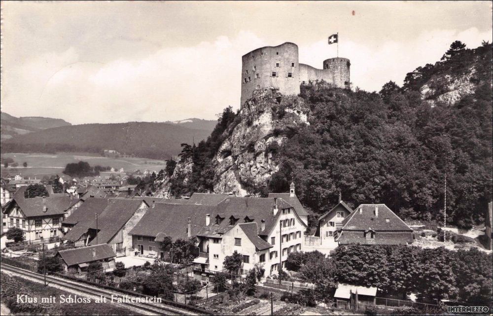 Klus Balsthal // Schloss alt Falkenstein 1960 | Kaufen auf Ricardo