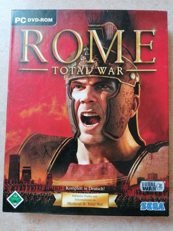 Rome Total war / PC DVD-Rom / Sega (Gebraucht) in Klingnau für CHF 3 ...