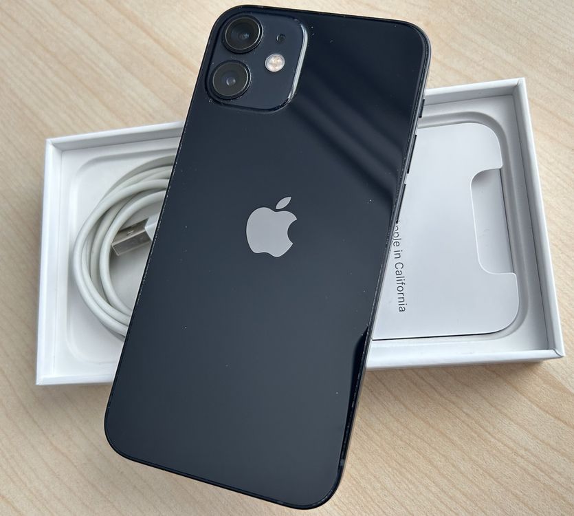 iPhone 12 mini, Black, 128GB, OVP (Gebraucht) in Eschenbach LU für CHF ...