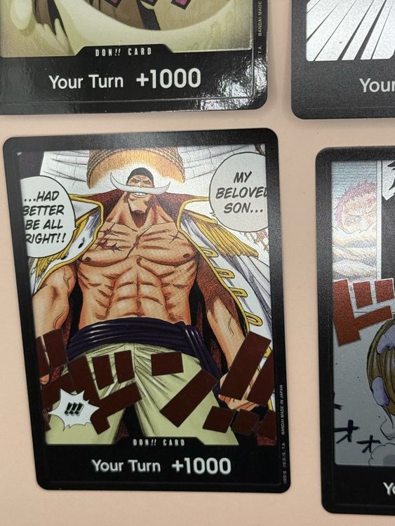 One Piece Don!! Karten Set - Selten und Wertvoll (Neu (gemäss ...