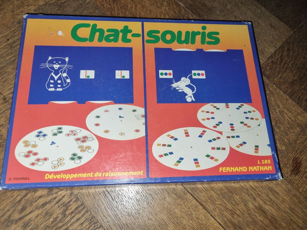 Jeu éducatif Chat-souris Fernand Nathan vintage (D'occasion) à Fribourg ...