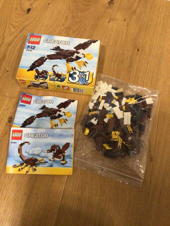 Lego Creator 3in1 31004 Adler, Skorpion, Biber (Gebraucht) in Buchs AG ...