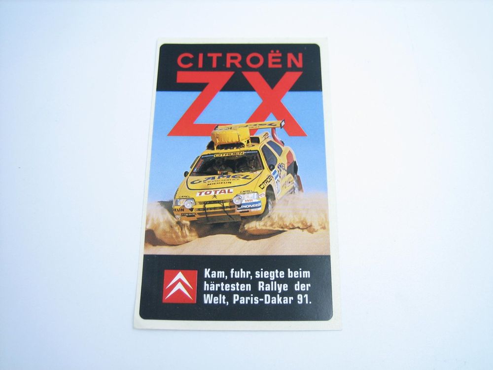 Vintage alter Aufkleber/Sticker Rally Paris Dakar 91 (Gebraucht) in ...