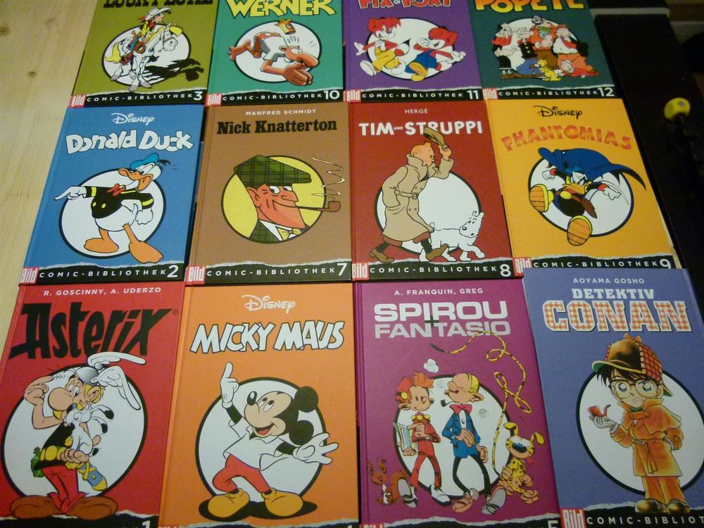 Bild Comic Bibliothek Band 1-12 (Neu (gemäss Beschreibung)) in Bern für ...