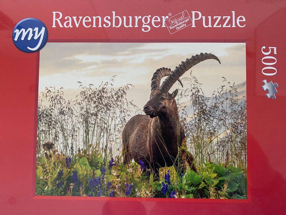 Exklusives Steinbock Puzzle (500 Teile) | Kaufen auf Ricardo