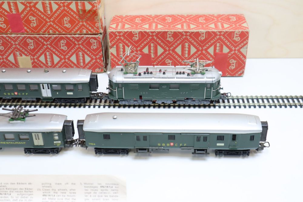 Märklin SBB Personenzug Antik RET 800 - 348/1/2/4 - Top Set (Gebraucht ...