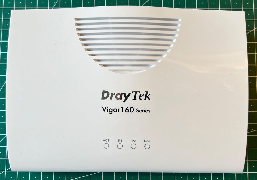 Draytek Vigor 166 VDSL G.Fast Modem in Originalverpackung (Gebraucht ...