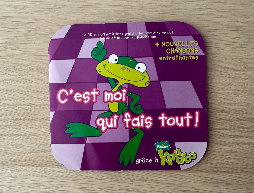 CD pour enfant - Kandoo - Pampers (D'occasion) à Genève pour CHF 0.5 ...