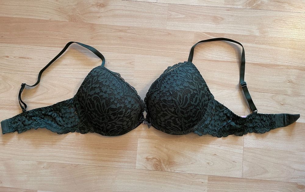 Grüner Push Up BH 75C Hunkemöller | Kaufen auf Ricardo