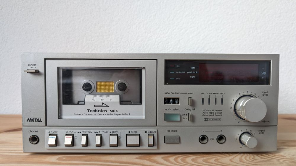 Technics M04 Stereo Cassette Deck / Lecteur K7 (Gebraucht) in Biel ...