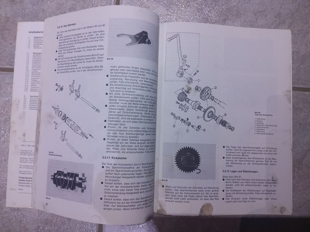 Yamaha XT 550 Reparaturanleitung | Kaufen auf Ricardo
