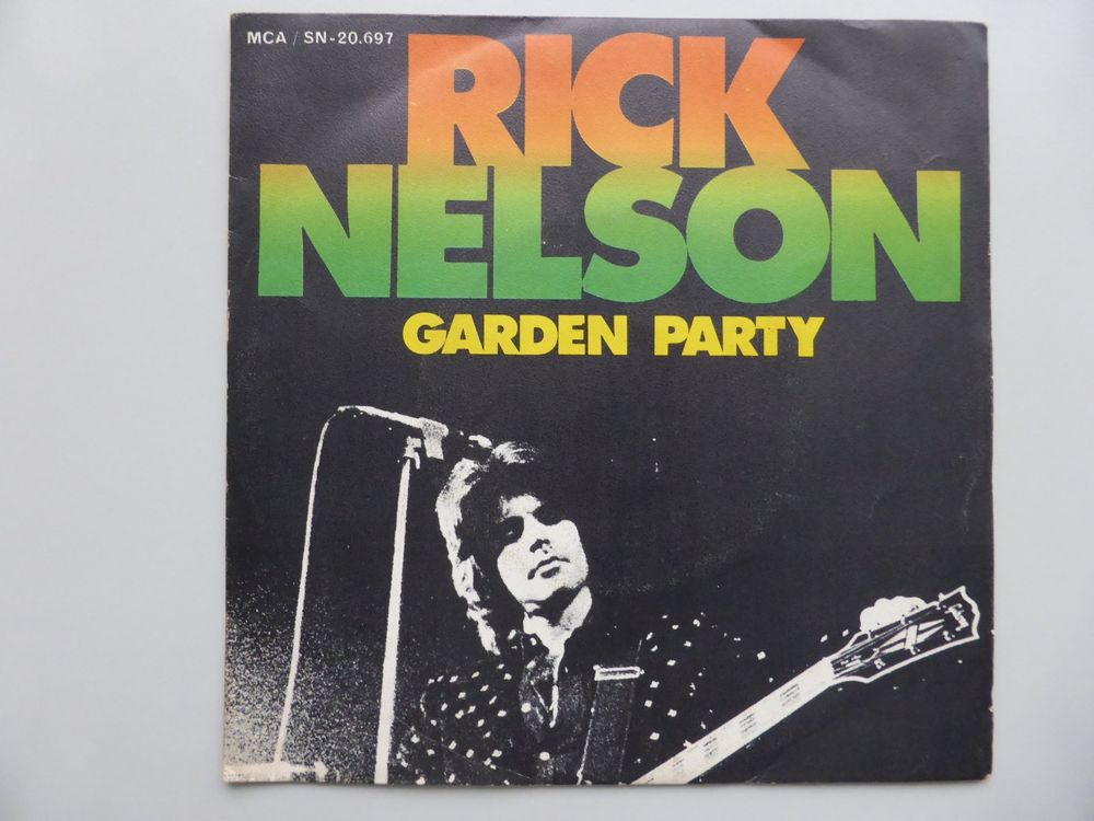 VINYL SINGLE RICK NELSON and THE STONE CANYON BAND (Gebraucht) in ...