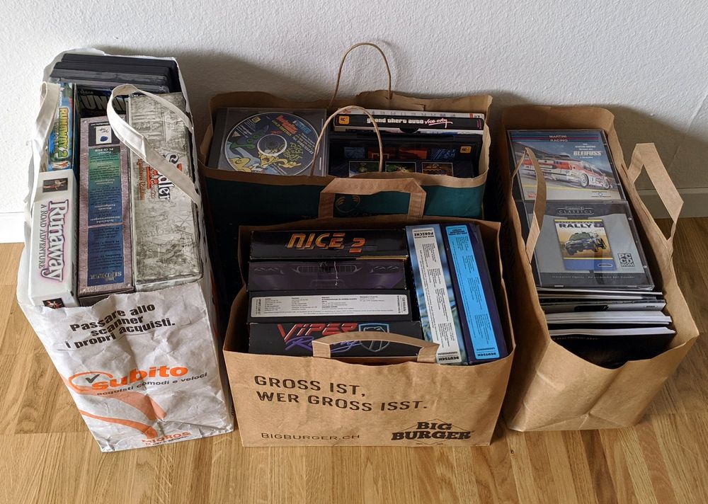PC Games ca.60Stk, 90er & 2000er, Teilw. org. Verp. & Handb. | Kaufen ...