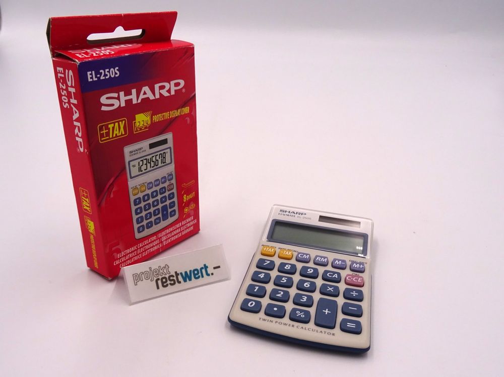 Taschenrechner EL-250S von SHARP (Neu (gemäss Beschreibung)) in Bülach für CHF 2 – mit Lieferung ...