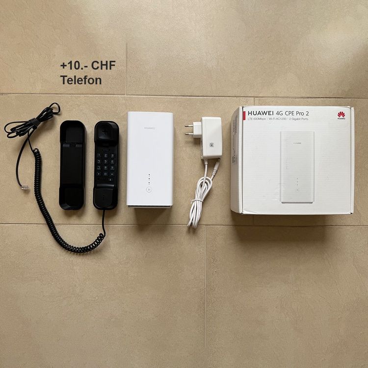 Modem Huawei 4G CPE Pro 2 mit Telefon Optional SIM (Usato) a Chiasso ...