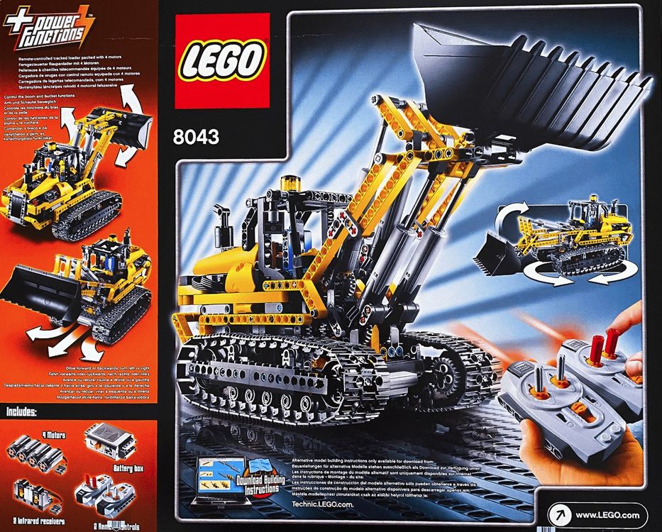 LEGO Motorisierter Raupenbagger 8043, LEGO Technic | Kaufen auf Ricardo