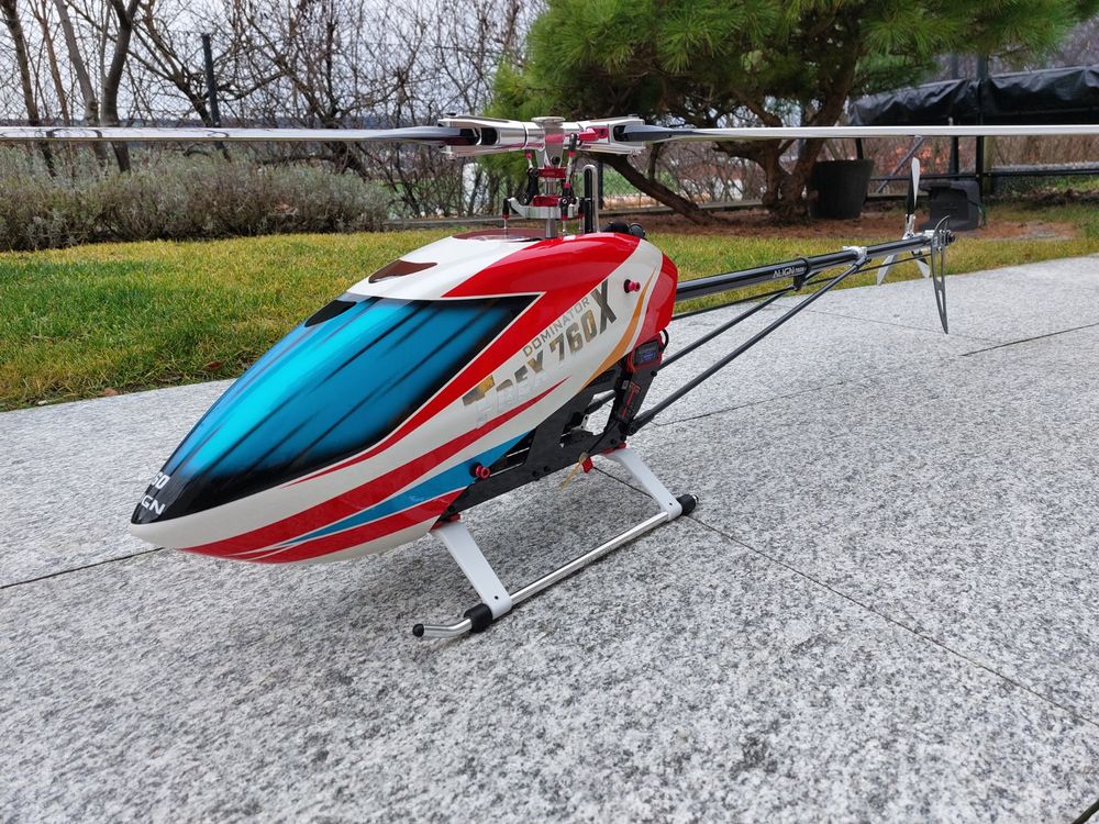 Align T-REX 760X Dominator mit Jeti Komponenten und Axon Fbl (Gebraucht ...