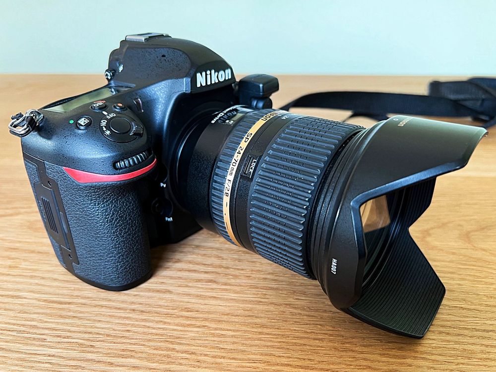 Nikon D850 mit GPS und Objektiv Tamron AF 24-70mm 2.8 Di V6 (Gebraucht ...