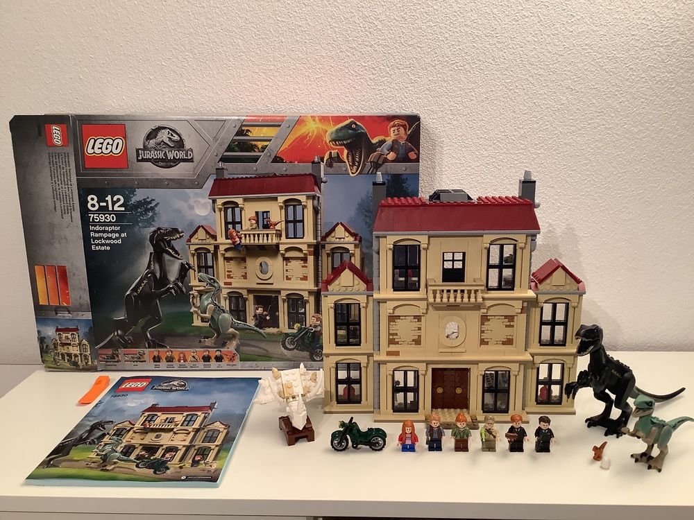 Lego Jurassic World Indoraptor Rampage Lockwood Estate 75930 (Gebraucht ...