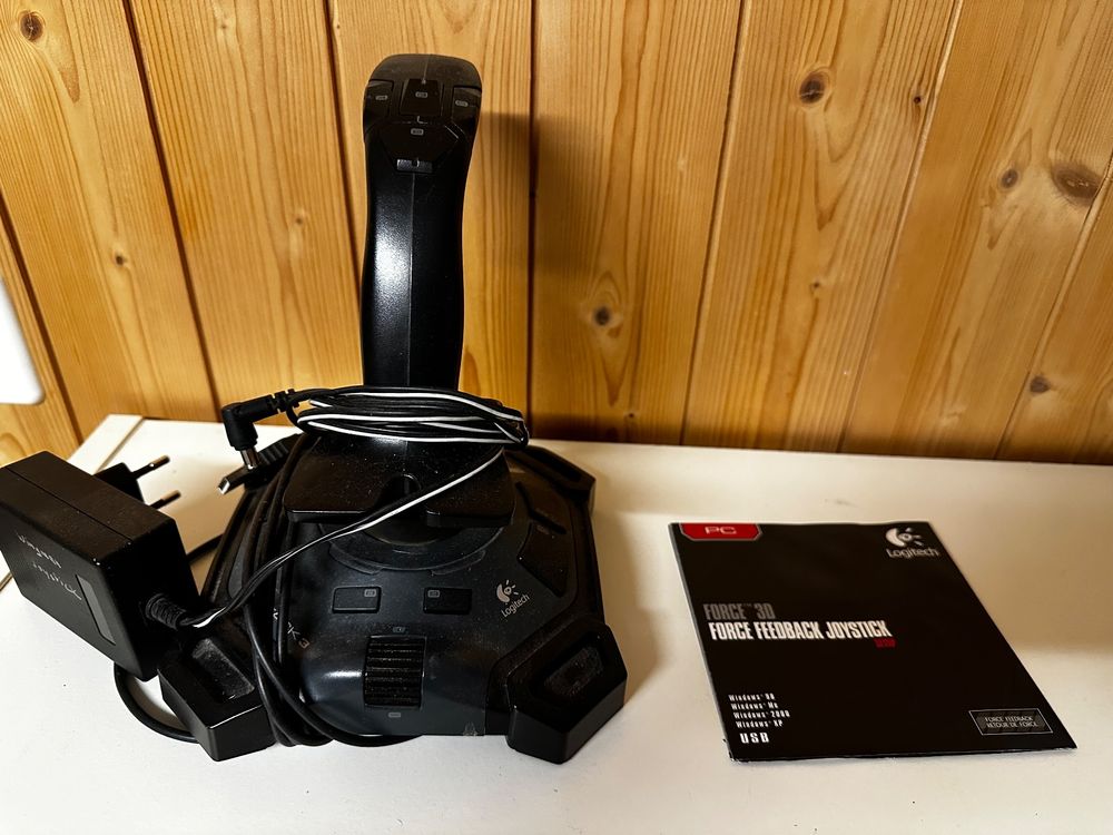 Joystick Flight Force Feedback Force 3D, Logitech (Gebraucht) in Glarus ...