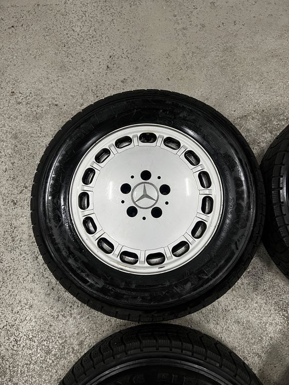 Mercedes Benz Gullideckel SEC SEL SL W126 R107 7x15 ET25 | Kaufen auf ...