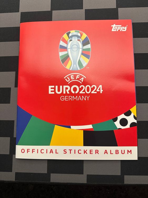 Topps Uefa Euro EM 2024 Sticker Album Heft inkl. 6 Sticker | Kaufen auf ... Topps Uefa Euro EM 2024 Sticker Album Heft inkl. 6 Sticker | Kaufen auf ...
