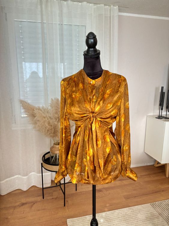 Mario Gucci Cecconi Bluse 100% Seide | Kaufen auf Ricardo