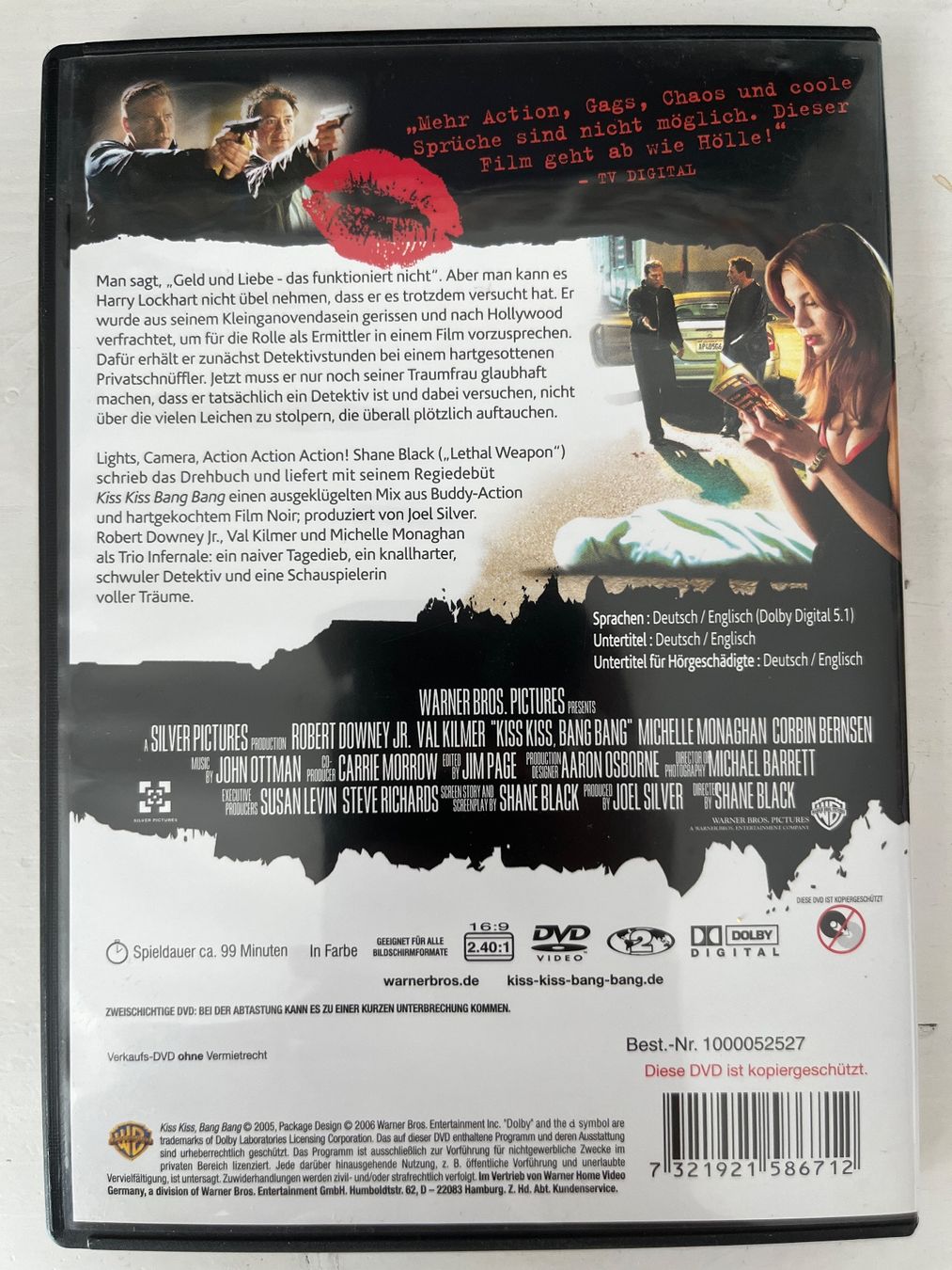 Kiss Kiss bang bang (2006) DVD 📀 (Neu (gemäss Beschreibung)) in Sierre ...