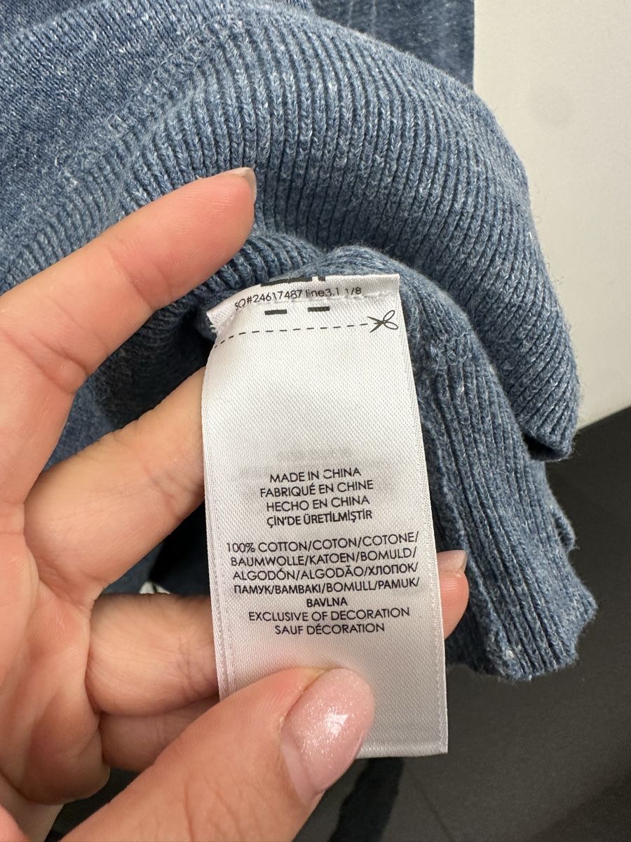 Polo Ralph Lauren blue cotton crewneck (S) (Gebraucht) in St. Niklausen ...