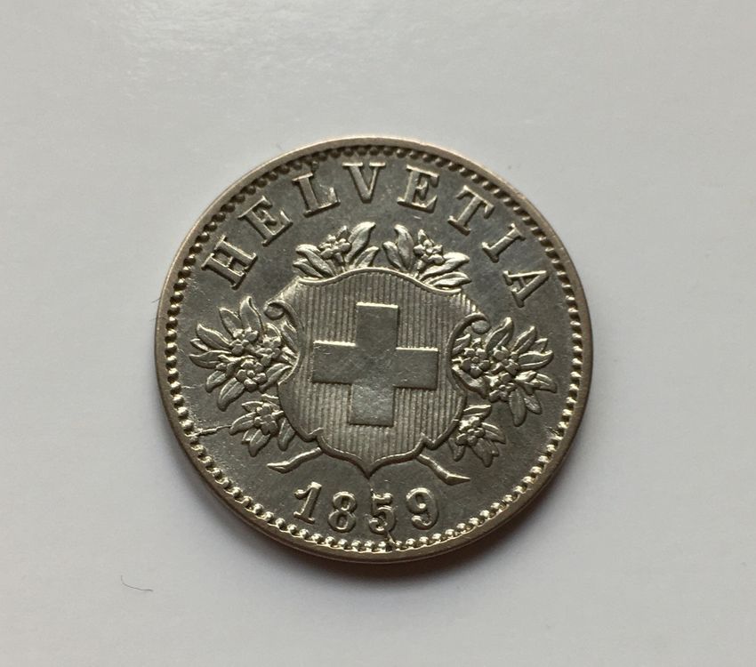 1859 20 Rappen -unz Abart *RAR* | Kaufen auf Ricardo