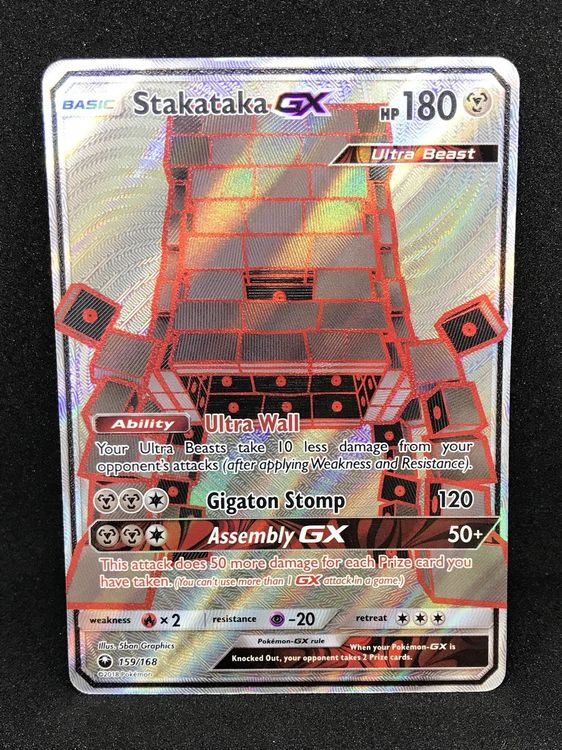 Stakataka GX Full Art - Pokemon-Karte | Kaufen auf Ricardo