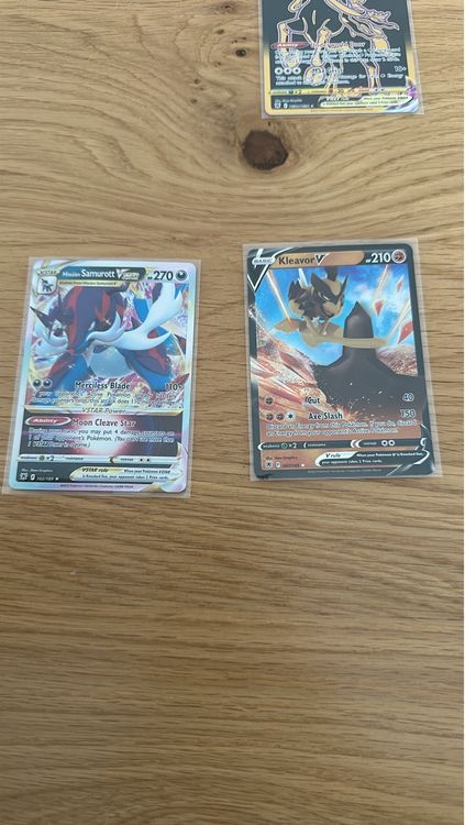 Carta Kleavor V 087/189 Pokémon / Hisuian Samurott V Star (Neu (gemäss ...