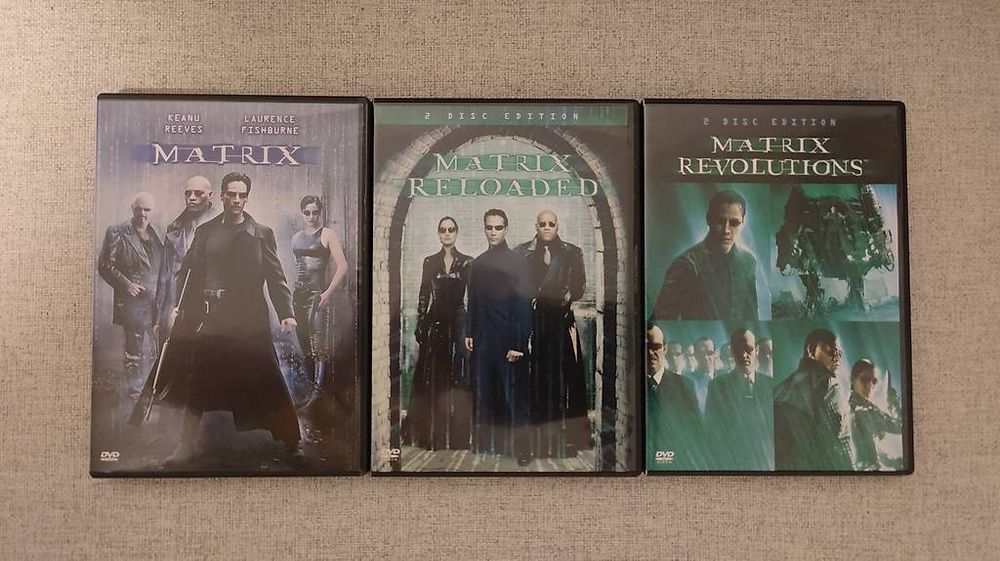 Matrix DVD 1-3 - special Edition -2 Disk Editionen (Gebraucht) in Horw ...