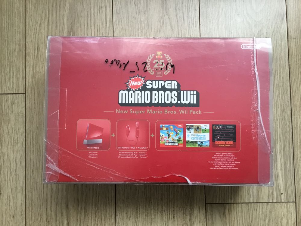 Nintendo Wii Konsole Rot Mario 25th Anniversary Pak NEU! | Kaufen auf Ricardo