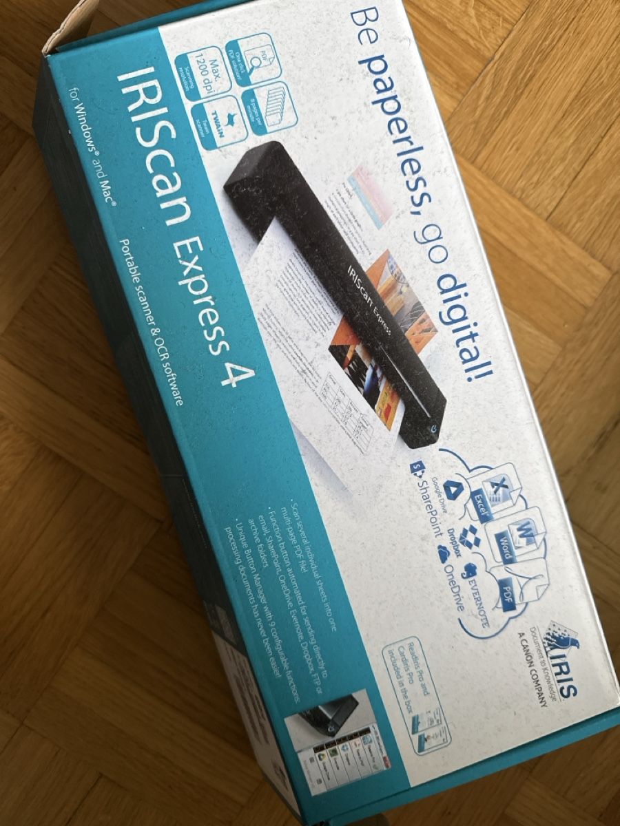 Scanner portable IRIScan Express 4 - Comme neuf! (D'occasion) à ...
