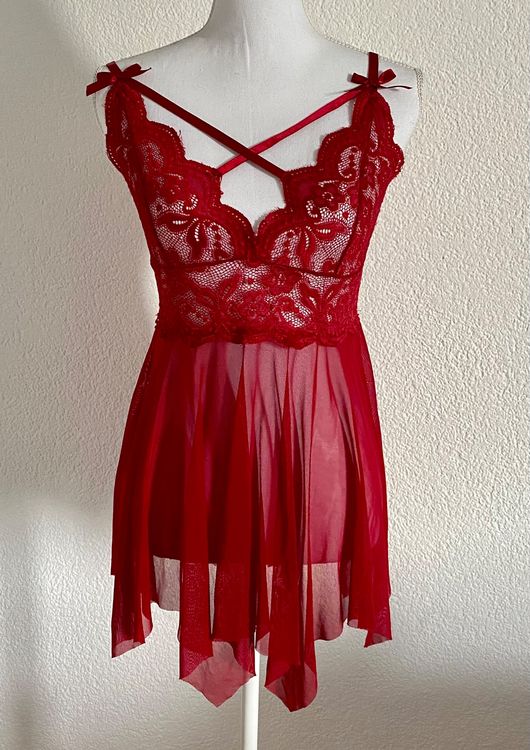 Sexy Negligee, Rot Babydoll (Gebraucht) in Dänikon ZH für CHF 6 – mit ...