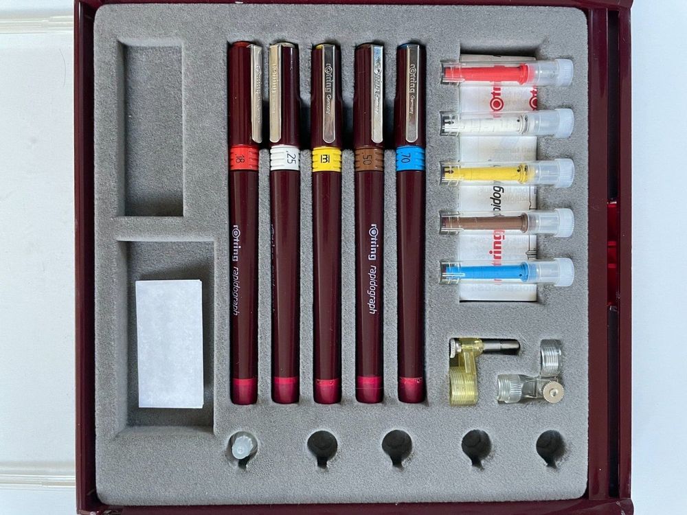Rapidograph Stifte 5-er Set (Gebraucht) in für CHF 10 – mit Lieferung ...