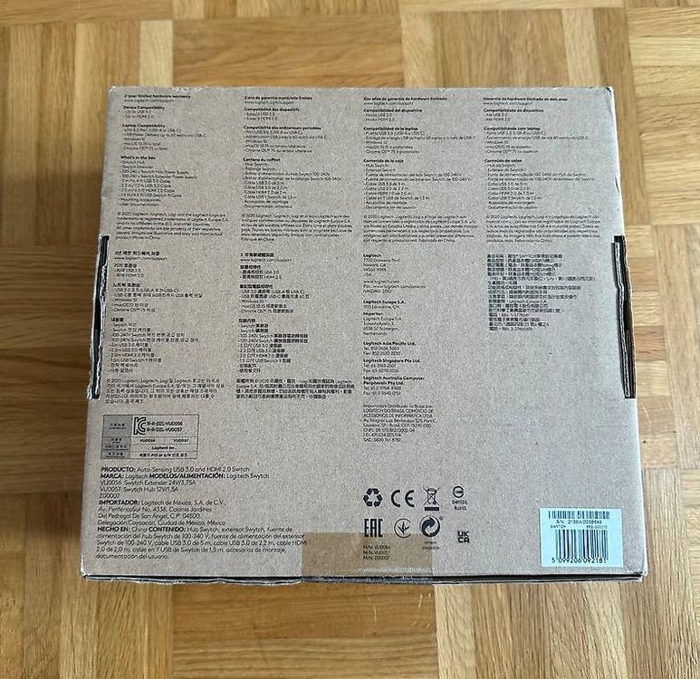 Logitech Swytch - Auto-Sensing USB & HDMI 2.0 Switch - NEU (Gebraucht ...