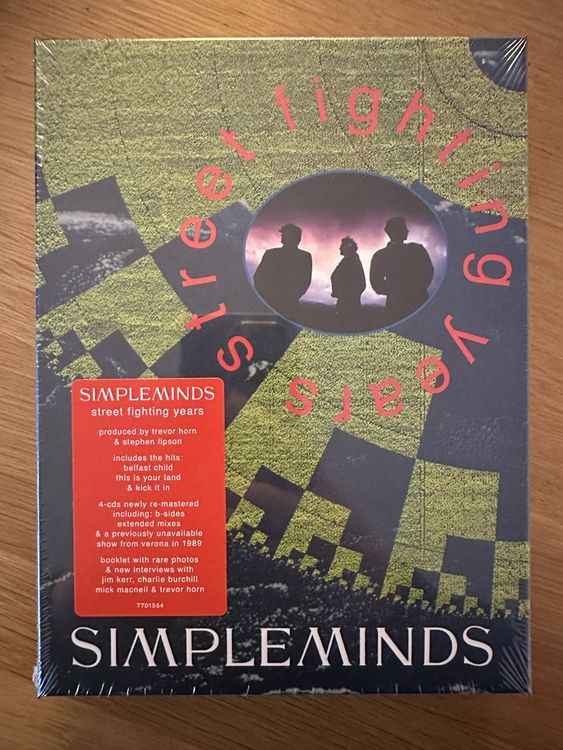 Simple Minds - Street Fighting Years 4 CD Box Set (Neu und ...