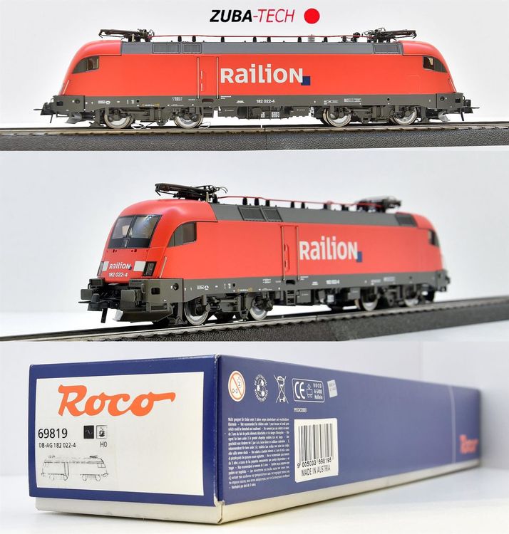 Roco 69819 E-Lok BR 182 DB H0 WS Digital | Kaufen auf Ricardo