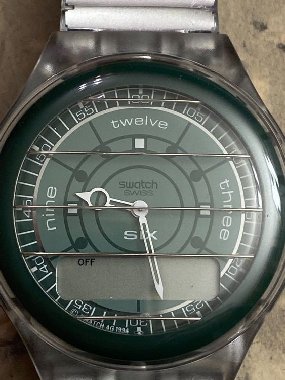 Swatch Pager The Beep - Full Set (Neu und originalverpackt) in Pazzallo ...