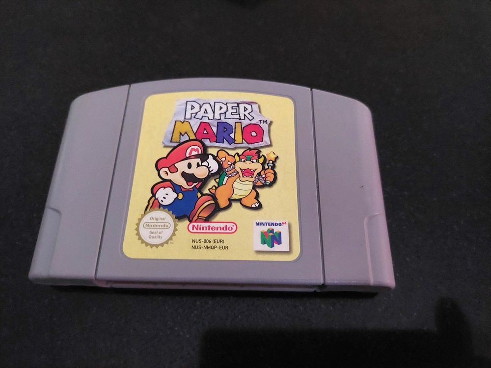 PAPER MARIO (PAL) - NINTENDO 64 | Kaufen auf Ricardo
