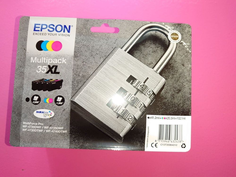 Epson 35XL Multipack Tinte - Neu - in OVP (Neu und originalverpackt) in ...