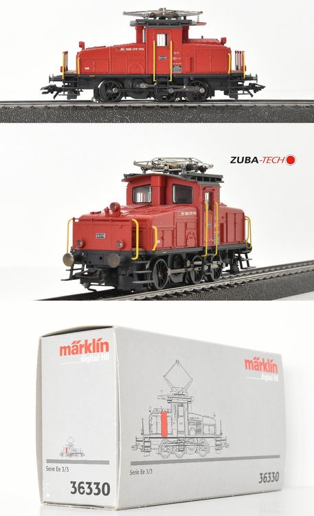 Märklin 36330 Rangierlok Ee 3/3 SBB H0, WS Digital, mit OVP | Kaufen ...