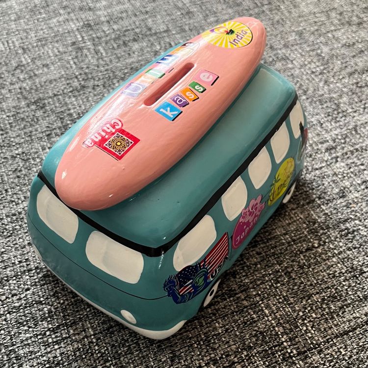 Spardose Ferienbus Camper Keramik (Neu (gemäss Beschreibung)) in Schwyz für CHF 19 – mit ...