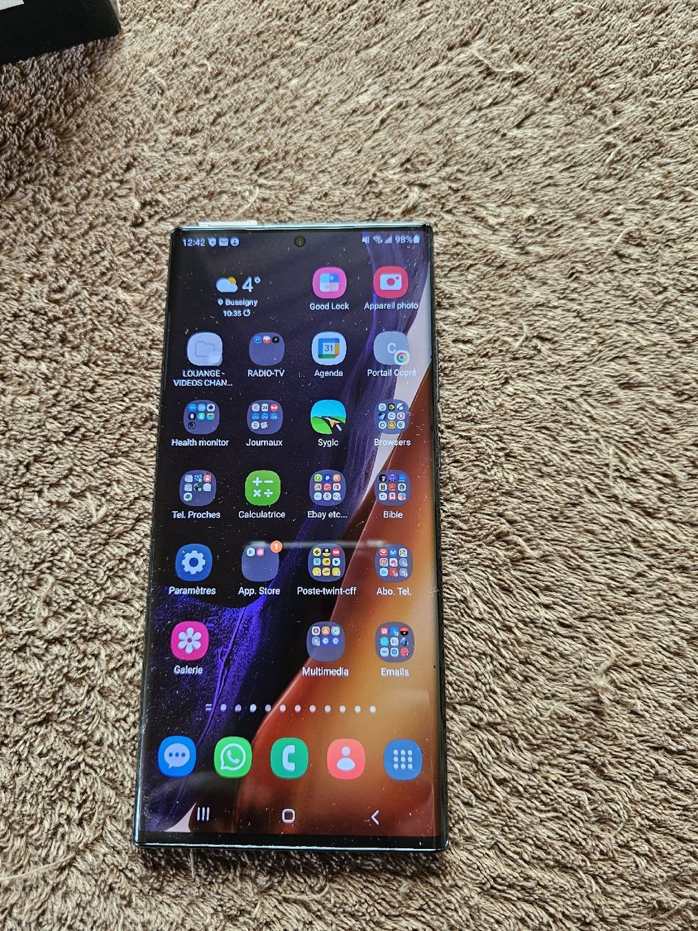 Samsung Note 20 Ultra 256go (D'occasion) à Bussigny pour CHF 170 – avec ...