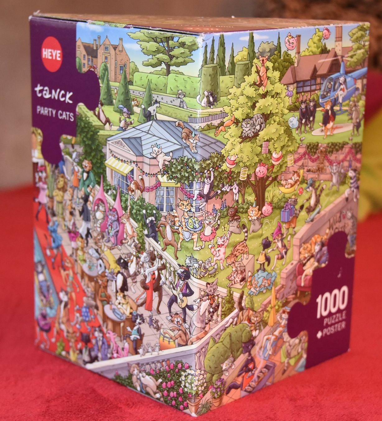 HEYE 1000er Puzzle … PARTY CATS … VON TANK … (Gebraucht) in Horn für ...