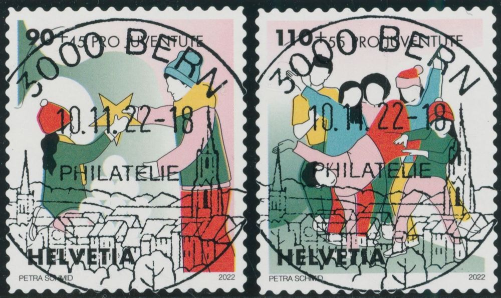 2022 - Pro Juventute - Ersttag - ET Voll (Gebraucht) in Schindellegi für CHF 6.4 – mit Lieferung ...